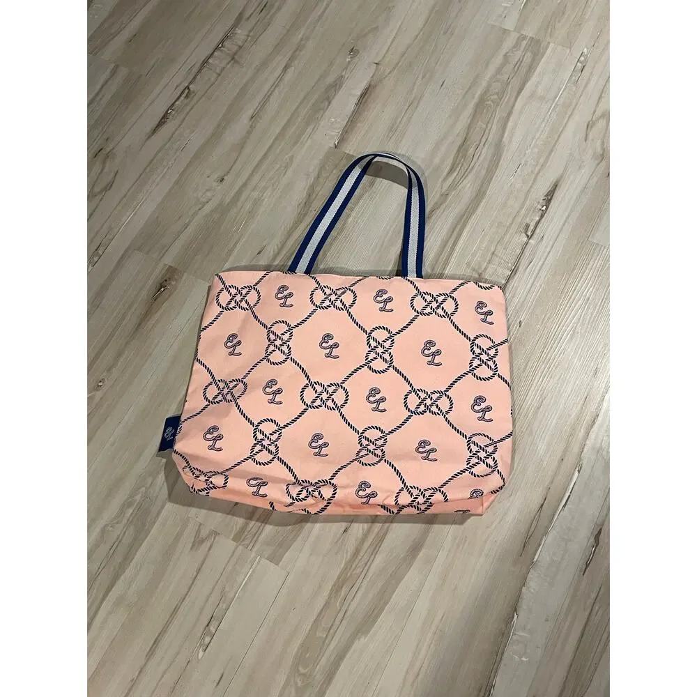 Estée Lauder | Bags | Estee Lauder Pink Beach Tote Bag | Poshmark